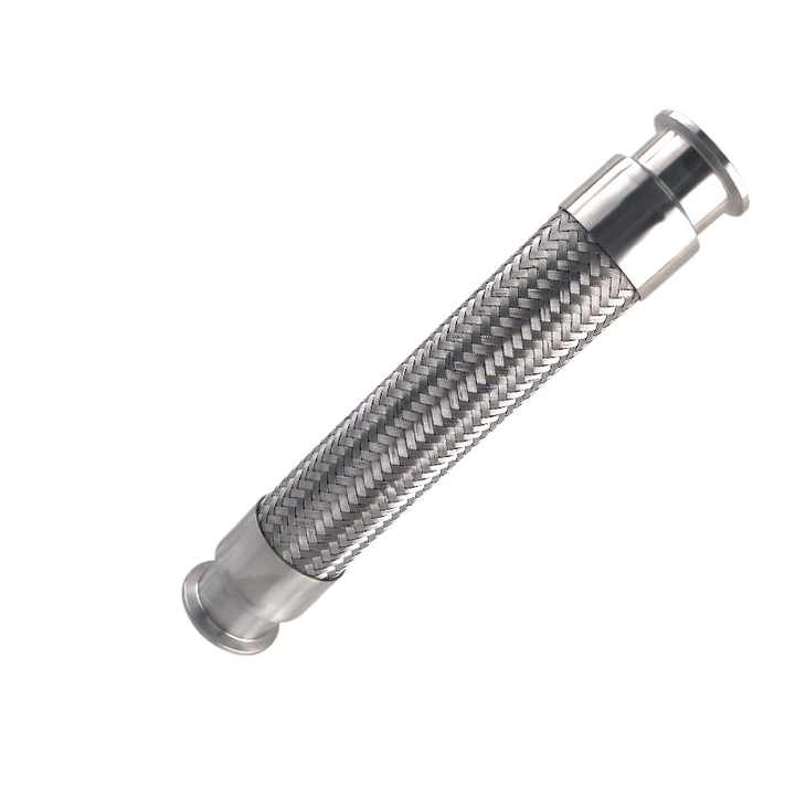 Metal Hose 304 Stainless Steel Metal Bellows Chemical Pipe Steel Wire ...