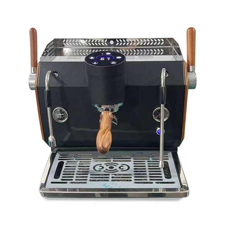 Commercial Semi-Automatic Espresso Machine - High Efficiency
