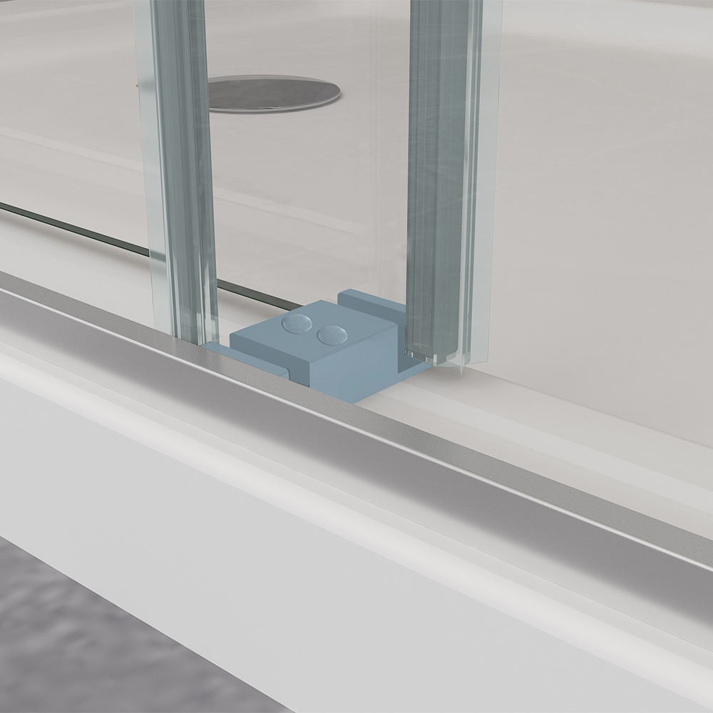 Frameless Shower Screens - Sliding Bath Screens 10mm Tempered Glass