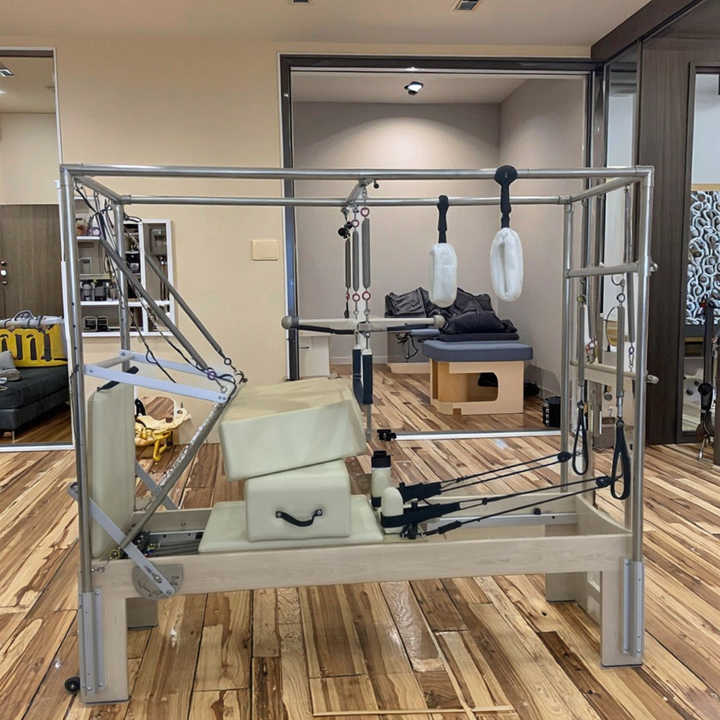 Durable Maple Wood Cadillac Pilates Reformer Machine Full Trapeze ...