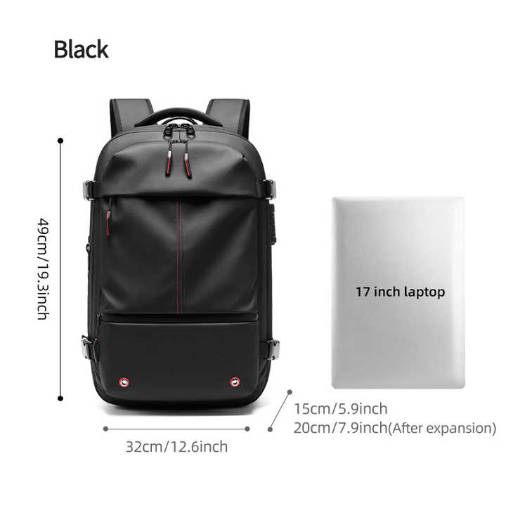 Large Capacity Waterproof Multi-function Oxford Backpack Travel TSA ...