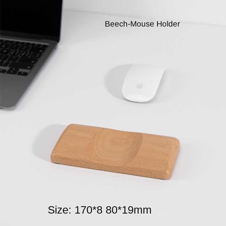 Solid Black Walnut Wood Keyboard Hand Rest High-End Mechanical Keyboard ...