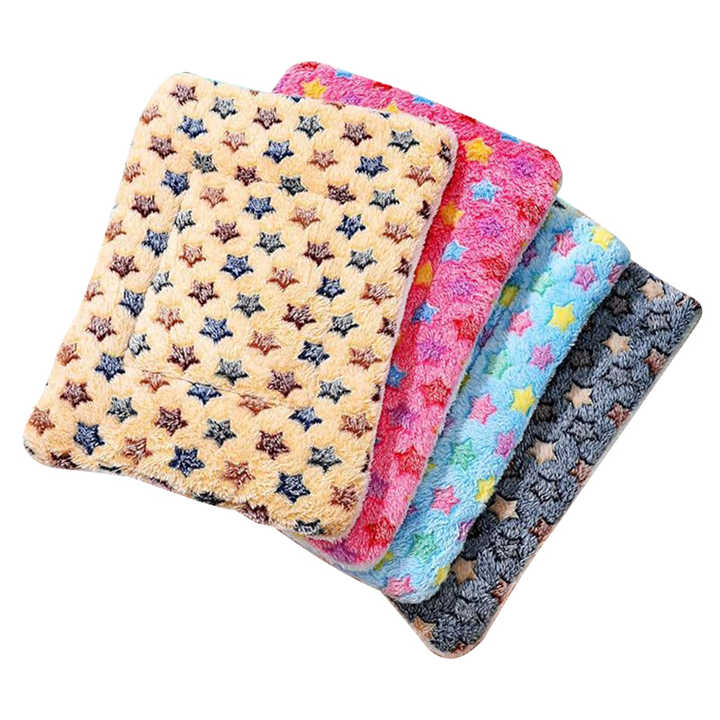 Pet Lamb Fleece Cotton Pad Nest Rabbit Totoro Hamster Dutch Pig ...
