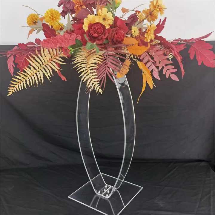 Acrylic Flower Stand Wedding Decoration & Table Centerpieces Wedding ...