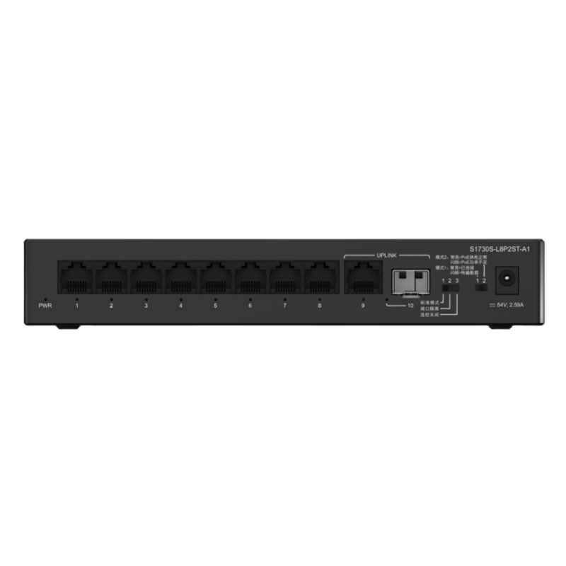 8-Port Gigabit POE Enterprise Switch S1730S-L8P2ST-A1| Alibaba.com