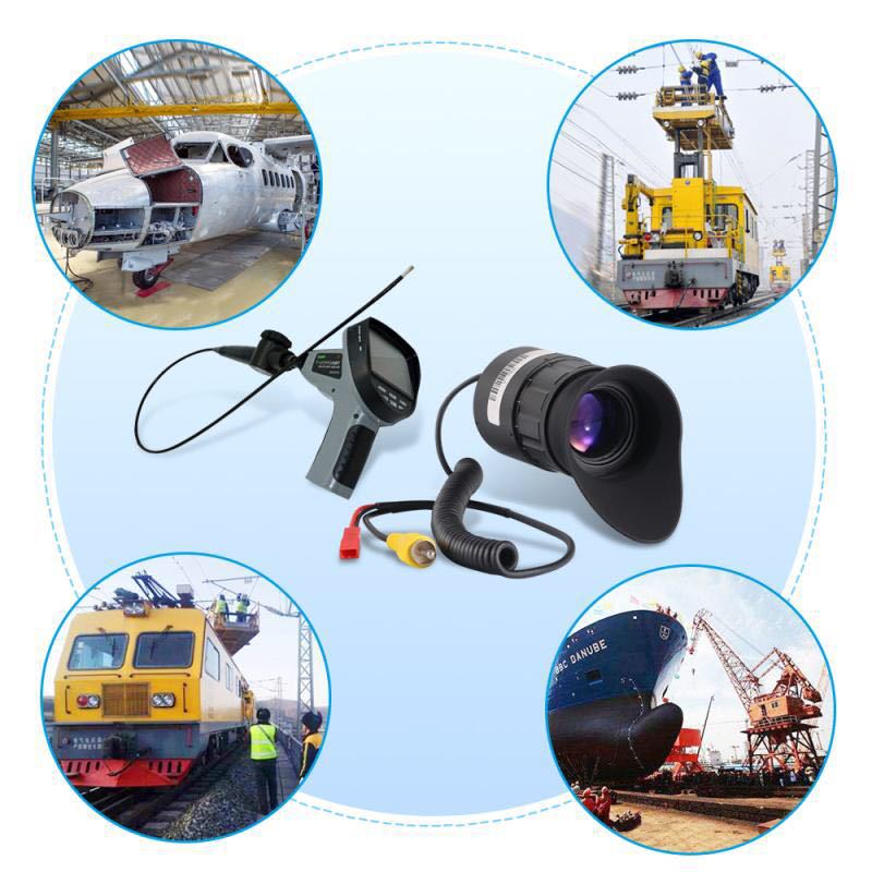 0.5 Inch Micro Monocular Display Head-Mounted LCD Monitor for Night Vision