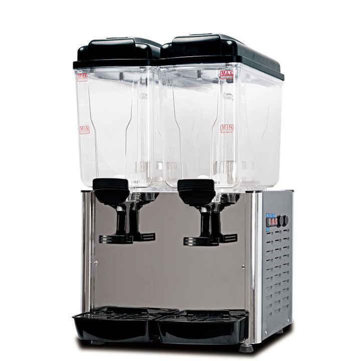 Commercial Double Juice Dispenser Drink Dispensers 18L*2