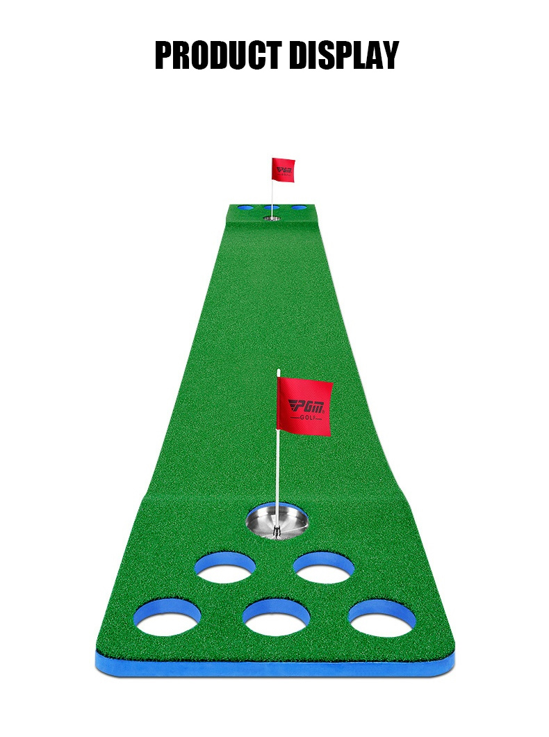 PGM GL022 two-way 12 holes portable mini golf courses artificial turf ...