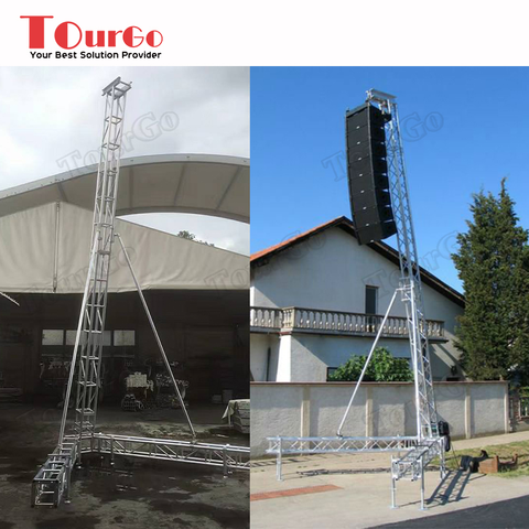 Heavy Duty Globel Truss Crank Up Lighting Stand with Outriggers TourGo ...