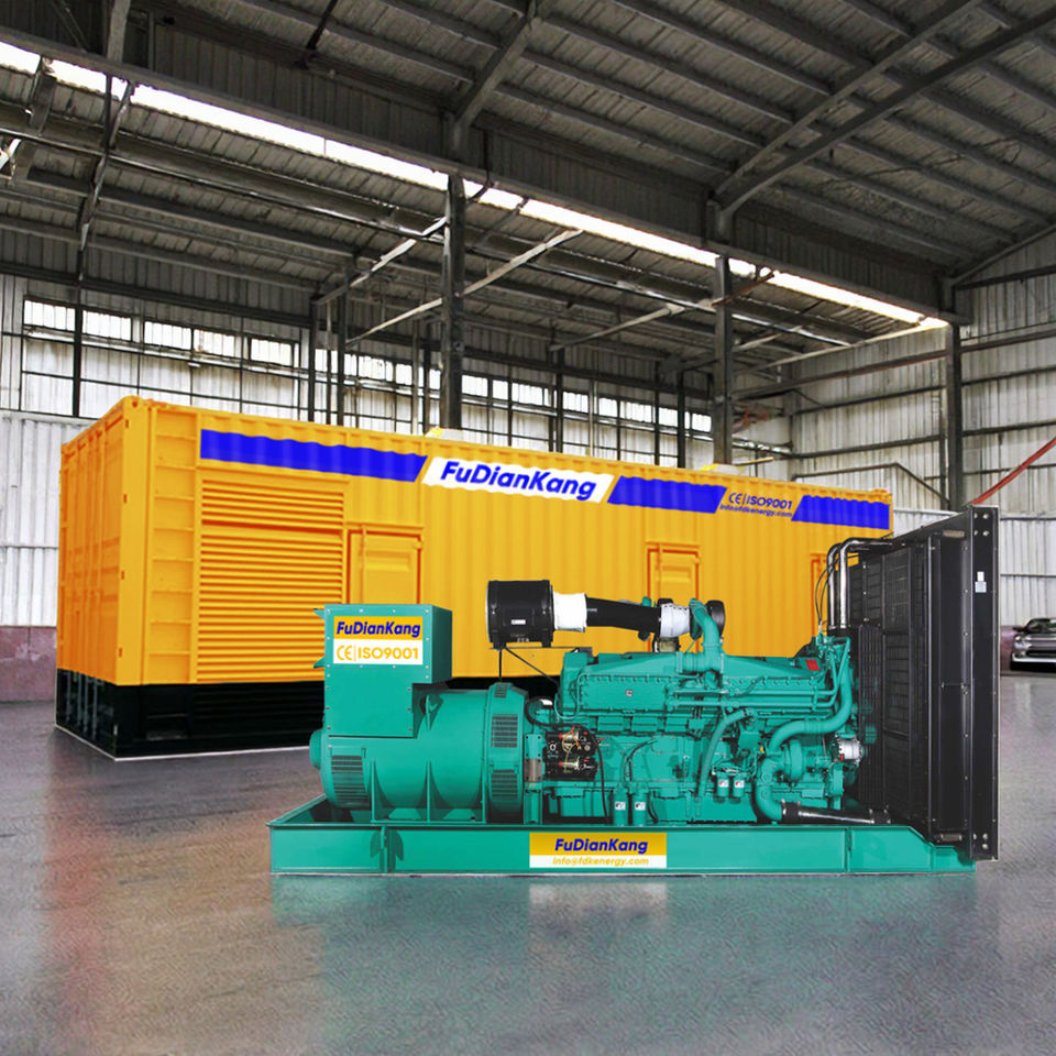 For KTA50-G8 Powered Open Frame Diesel Genset 1500KVA Generator 50Hz ...