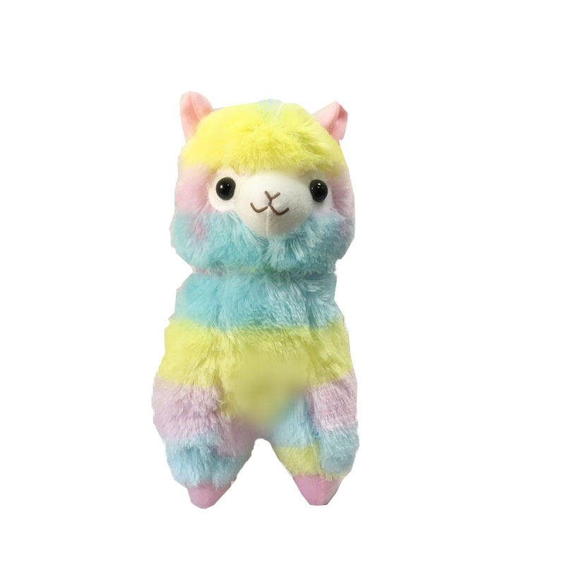 Plush Rainbow Alpaca Custom Skittle Animal Toys| Alibaba.com