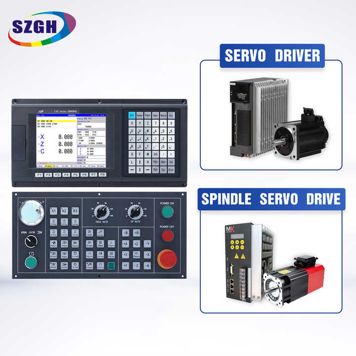 SZGH 5 Axis Cnc Kit Unit Cnc Control System 5 Axis Milling Machine Router Milling Controller ...