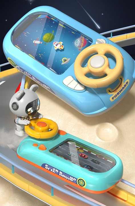 Children Fun Competition Racing Car - Space Adventure Game