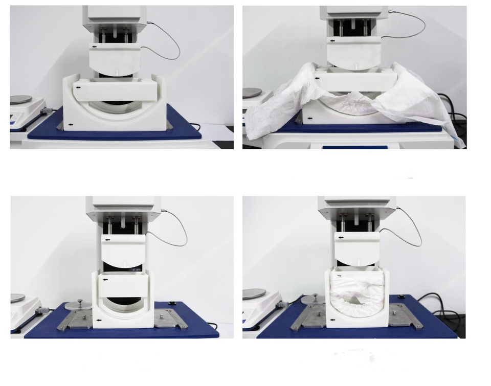 Baby & Adult Diaper Permeability Tester - Leakage & Absorption