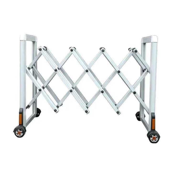 Commercial Safety Barrier Curved Sliding Retractable Fence Gate ...