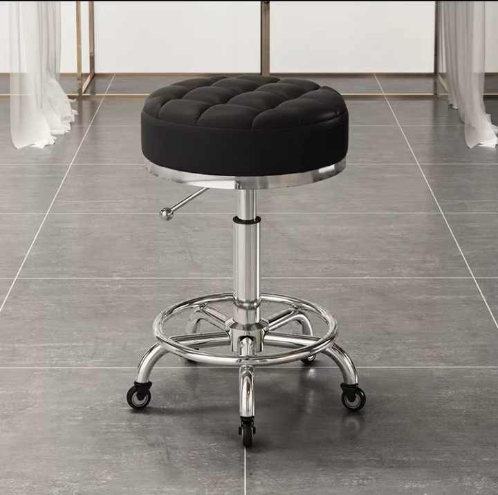 Wholesale Barber's Stool Salon Stool Beauty Pink and Gold Tattoo Chair ...