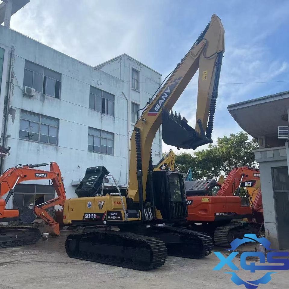 SANY SY215C Commercial Construction Crawler Excavator with Isuzu Engine ...