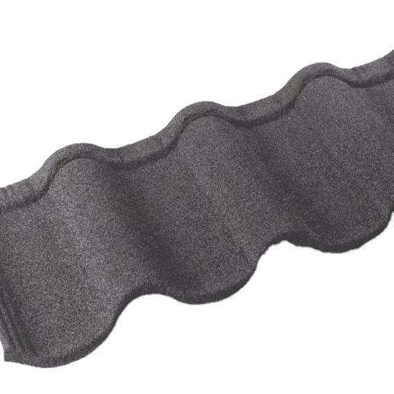 Fireproof Flat Roof Tile Stone Coated Metal Steel Roof Tile Aluminum ...