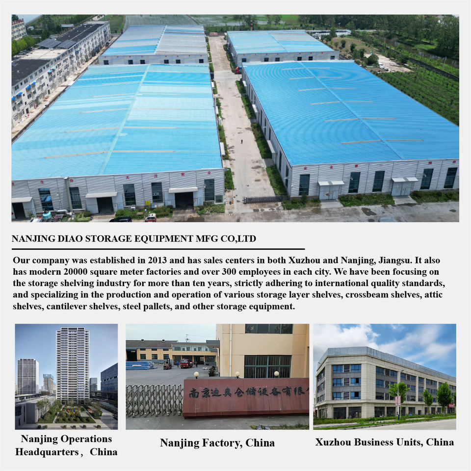 Heavy Duty Selective Pallet Rack Powder Coated Steel Warehouse Storage ...