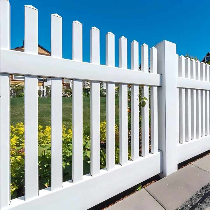 High Quality White PVC Vinyl Garden Fence - Elegant & Durable