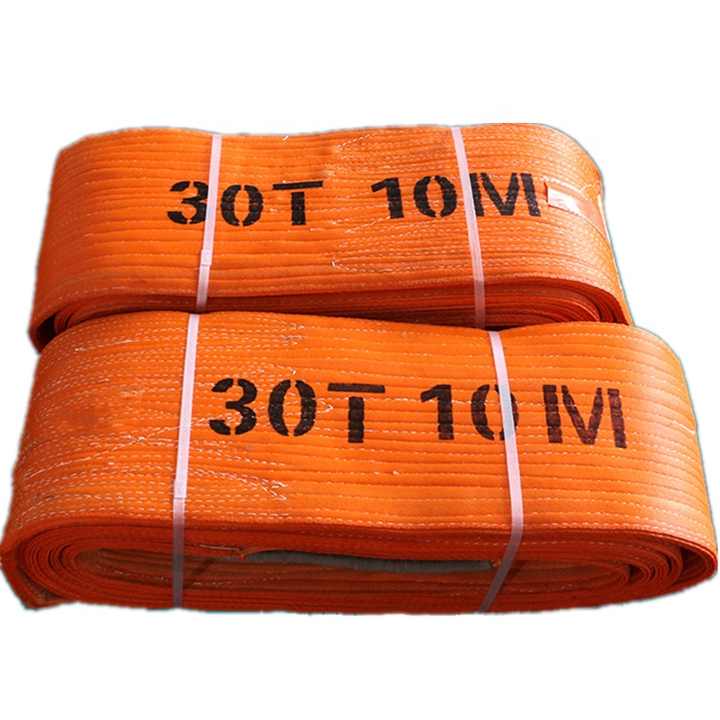 Heavy Duty Wide Body Type 50t 40 Ton 30 Ton Flat Webbing Slings