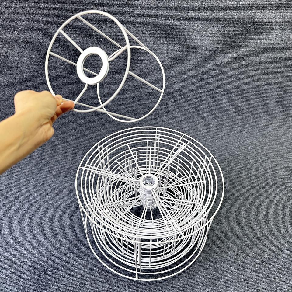 Shop Our Round Iron Frame Set Drum Wire Ring Lampshade Frames