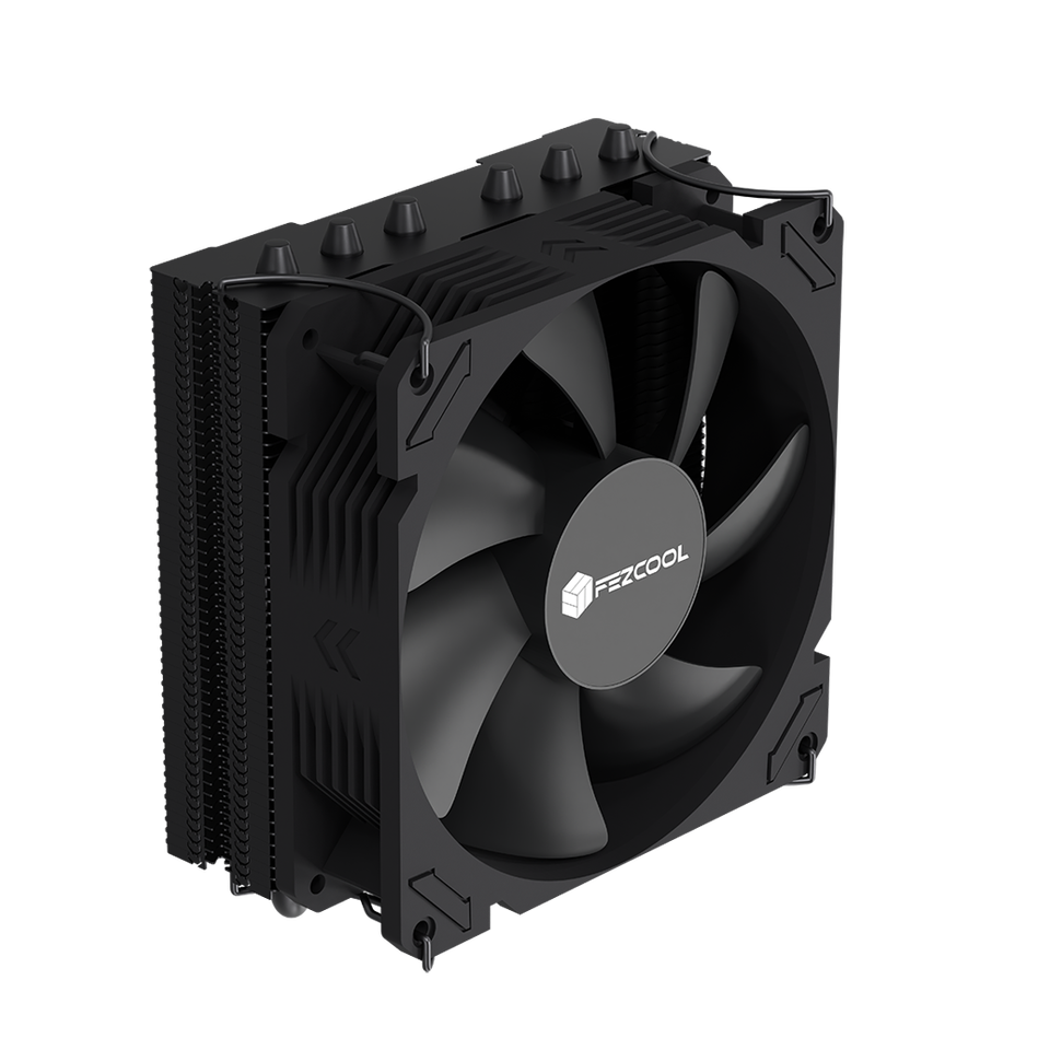 Low-profile CPU Cooler (total Height 55mm); Cooler Material: Aluminum ...