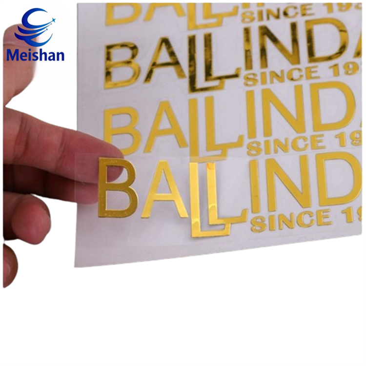 Deson 3D Metallic Logo Printing - Customized Electroform Nickel Stickers