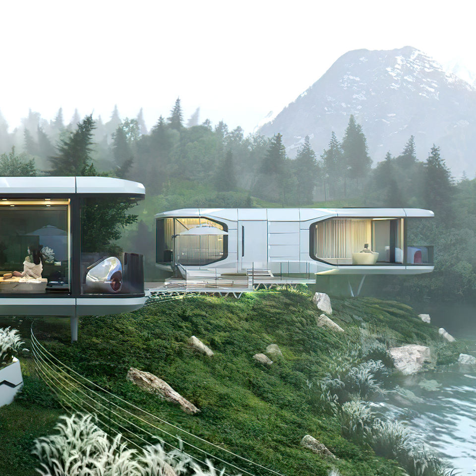 2025 New Panoramic Window Capsule Pod for Boutique Hotel| Alibaba.com