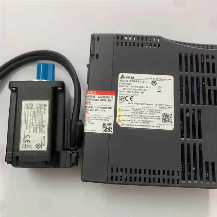 Original Delta E3 Series Servo Drive and Motor - 100W
