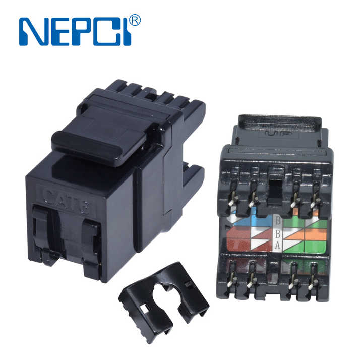 NEPCI Keystone Jacks - Reliable UTP CAT3/CAT5E Connectors