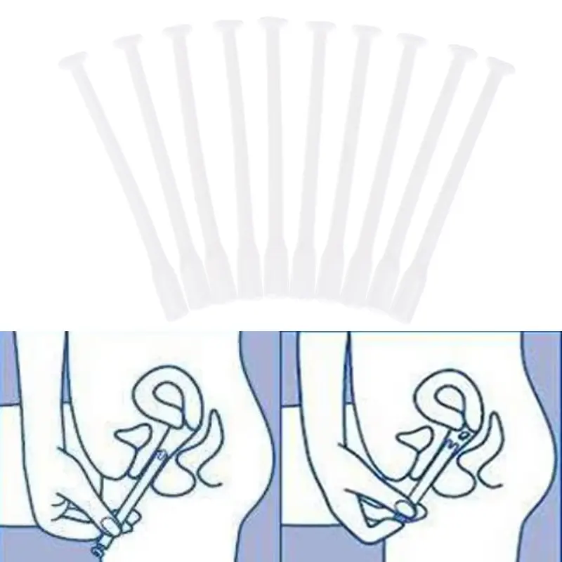 Disposable Vaginal Suppository Applicator - Lubricated