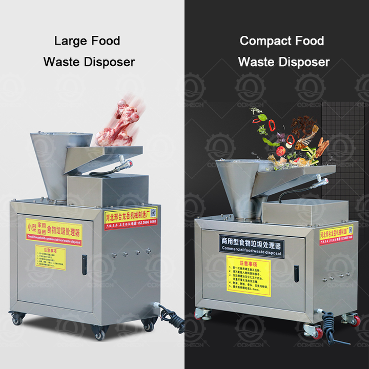 HN QDMECH Industrial Food Waste Disposer Best Kitchen Sink Food Waste ...