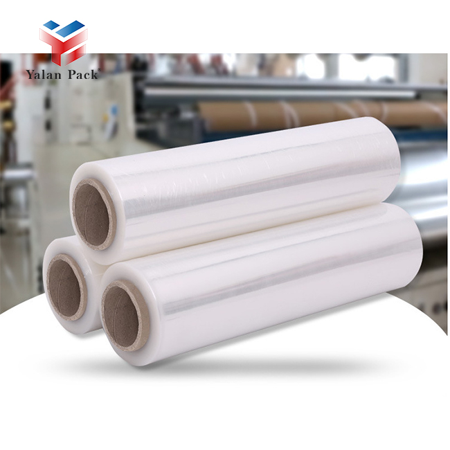 Polythene wrapping sheet store