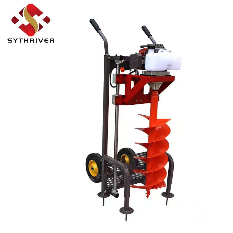 Bigger Professional Earth Auger Trolley Stand Type