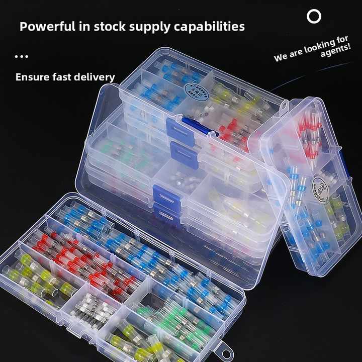 Automotive Waterproof Terminals Solder Ring Plastic Copper Heat Shrink ...