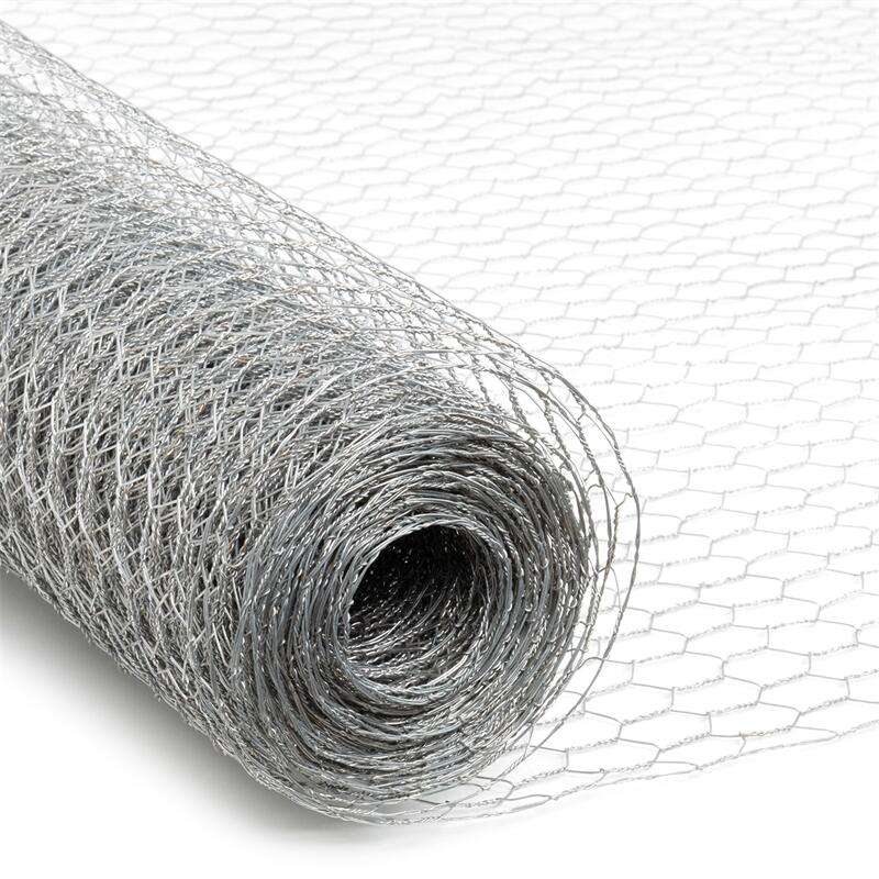 Galvanized Iron Wire Chicken Mesh Hexagonal Wire Netting for Cages ...