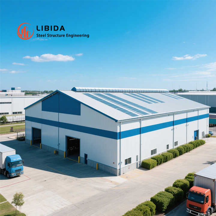 Framework Metal Warehouse Steel Factory Warehouse Prefabricated ...