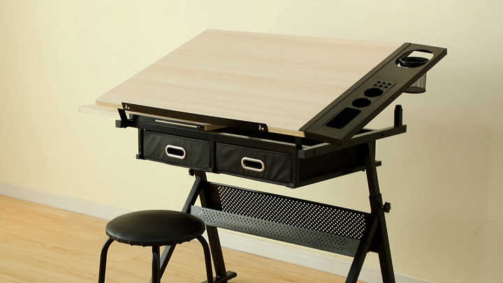 ZOIFUN Adjustable Drawing Desk - Perfect for School & Home