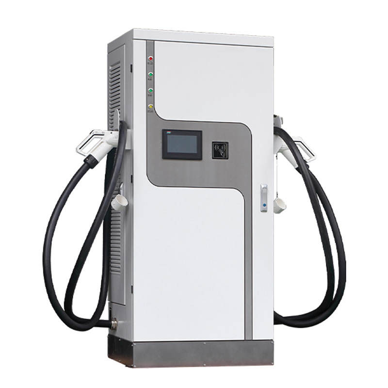 60KW Floor Mounted Dc EV Charger for Commercial Use with Telsa Gun and ...
