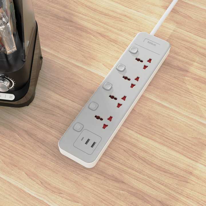 Universal USB Extension Socket Type-C Individual Switch Child Safety ...