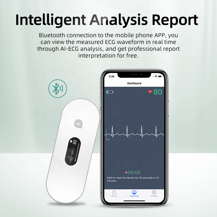 Elettrocardiografo Wireless - Portable EKG Machine
