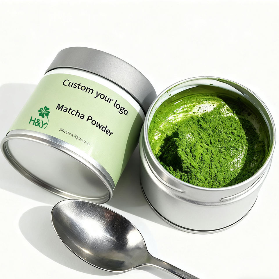 Custom Logo Ceremonial Grade Matcha Powder Freshly Dried Loose Instant ...