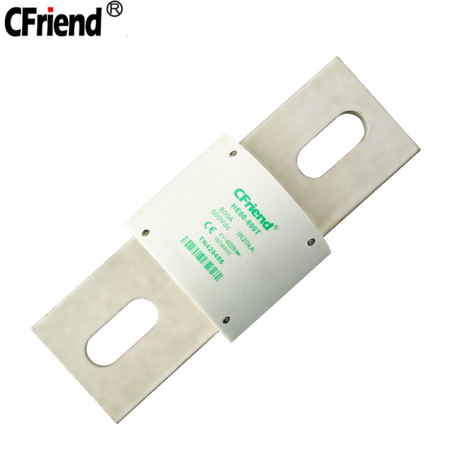 CFriend 800A 500V HRC Fuse Link Fast Acting Automotive EV Fuse 20kA ...