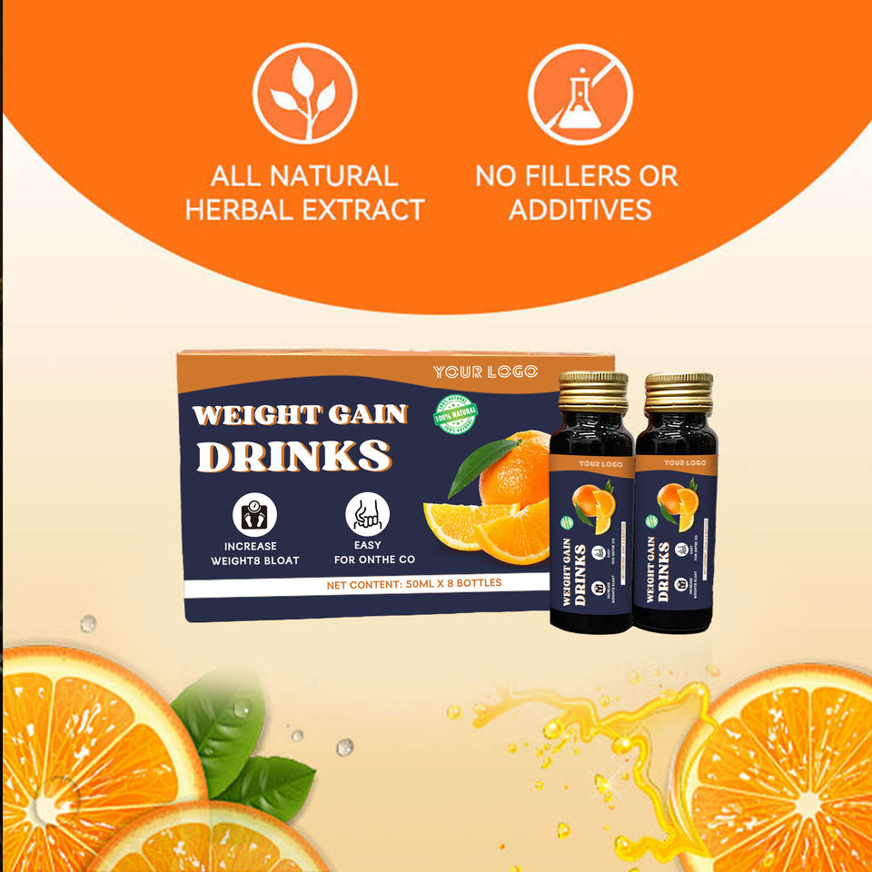 OEM Herbal Weight Gain Oral Liquid with Vitamin C Beverage Improves ...