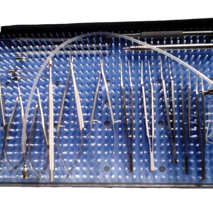 Cataract Surgery Instrument Set Stainless Steel Titanium Metal Clip ...