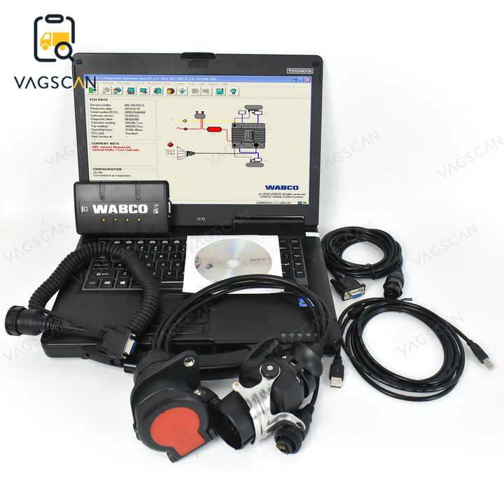 2025 Heavy Duty for WABCO DIAGNOSTIC KIT (WDI) WABCO Trailer and Truck ...