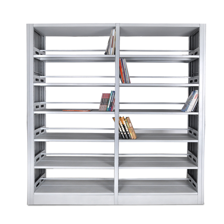 Steel Bookshelf in Custom Bookshelf Modern Library Furniture Commercial ...