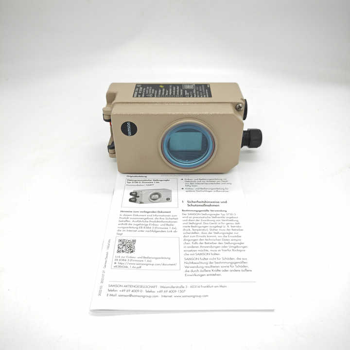 Samson Electropneumatic Positioner Type 3730-21001000400000000.01 Valve ...