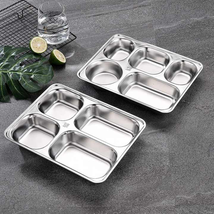 Indonesia Custom Food Tray SUS 304 - Eco-Friendly Dinnerware
